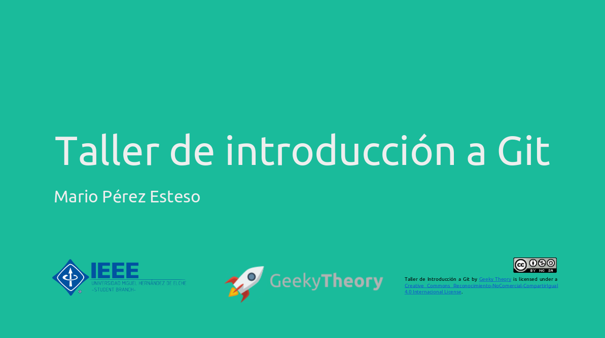 Taller de introducción a Git