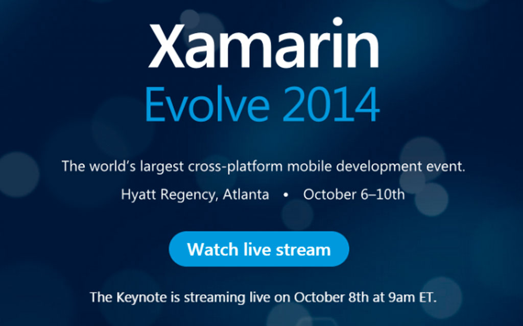 Xamarin Evolve 2014 Keynote Xamarin Evolve 2014 Keynote