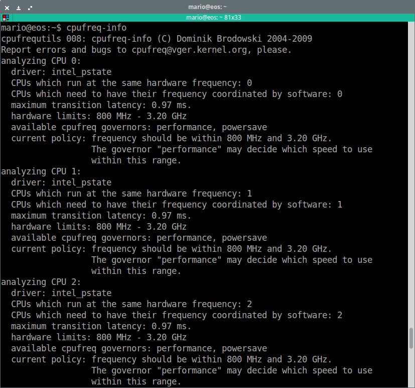 8 métodos para obtener datos de la CPU en Linux
